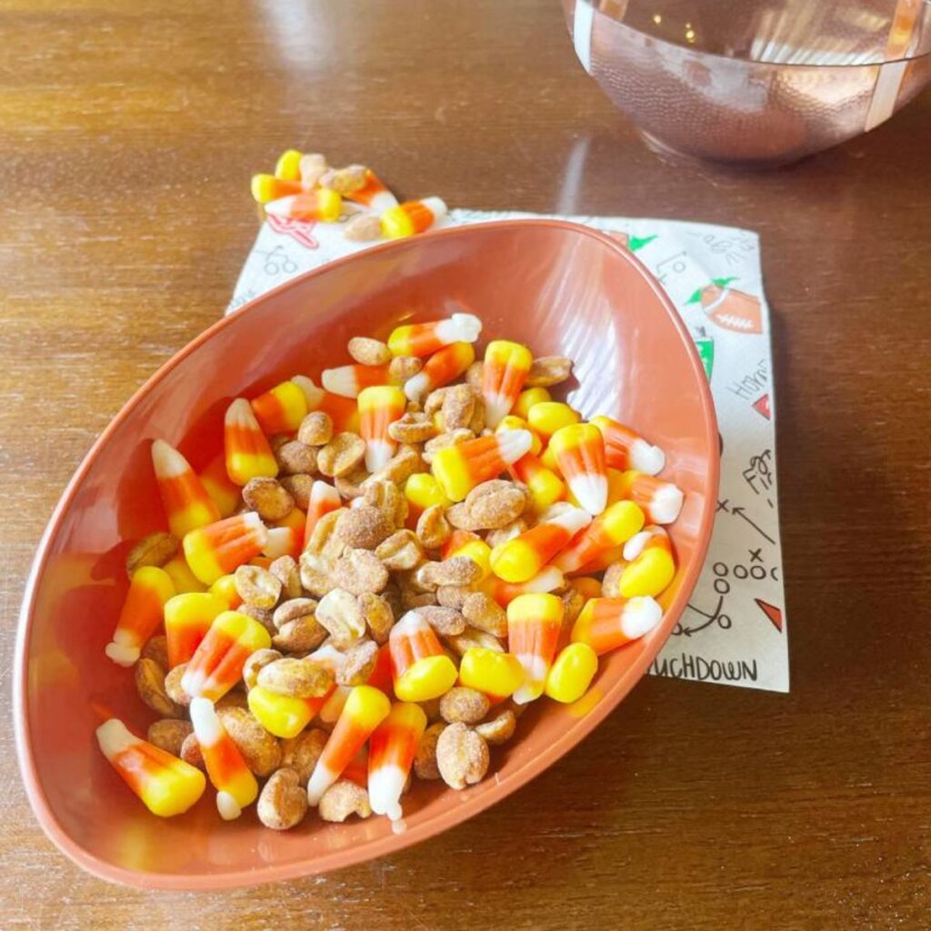 Candy Corn Snack Mix - KMarie Kitchen