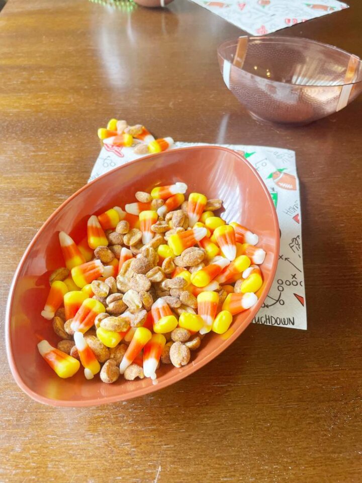 Candy Corn Snack Mix - KMarie Kitchen